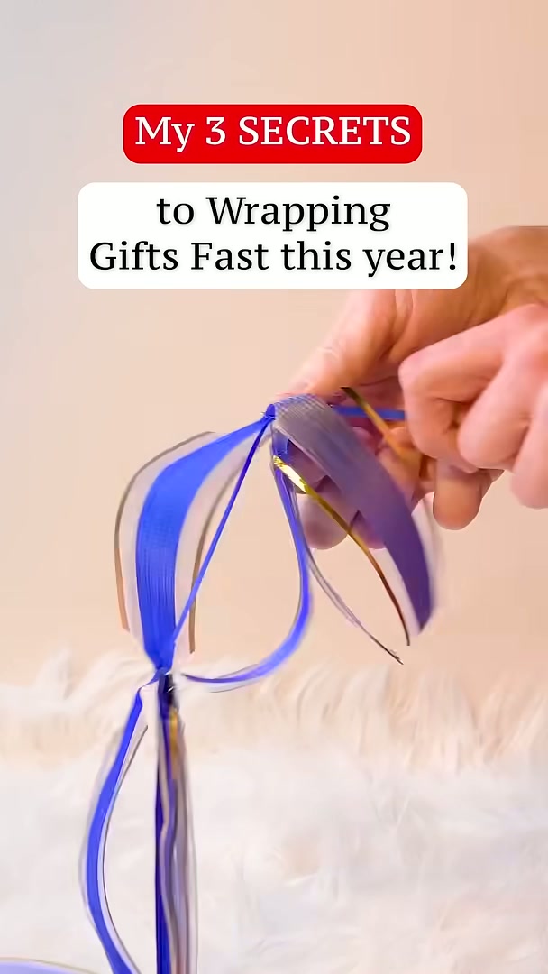 Tools for speedy gift wrapping without sacrificing style!