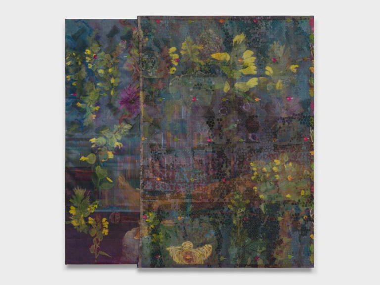 San Francisco artist Ranu Mukherjee's multimedia paintings meditate on ...