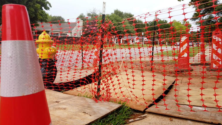 Water line project off Taft Blvd nears completion, under budget