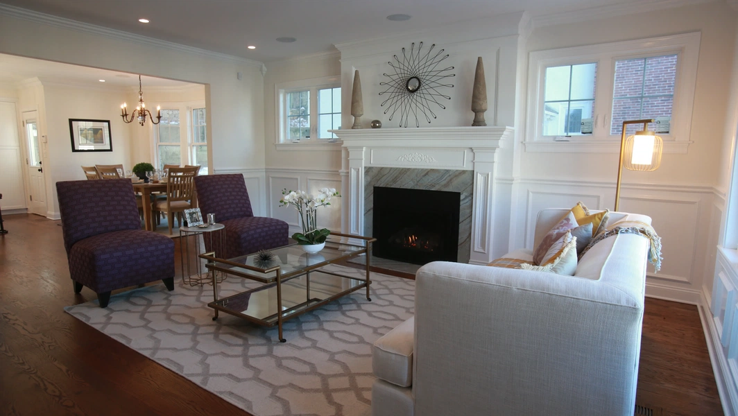 Challenges and solutions for open-concept living rooms