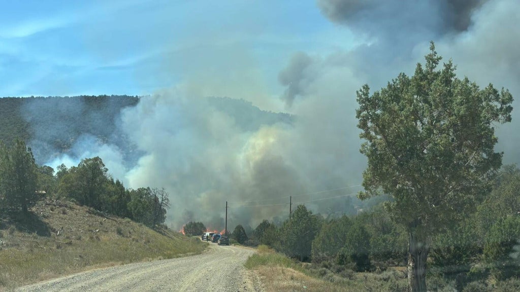 Evacuations underway for residents near fire burning south of Rifle ...