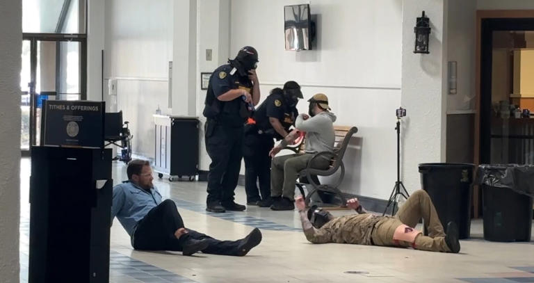 Shreveport police and firefighters train for active attacker response