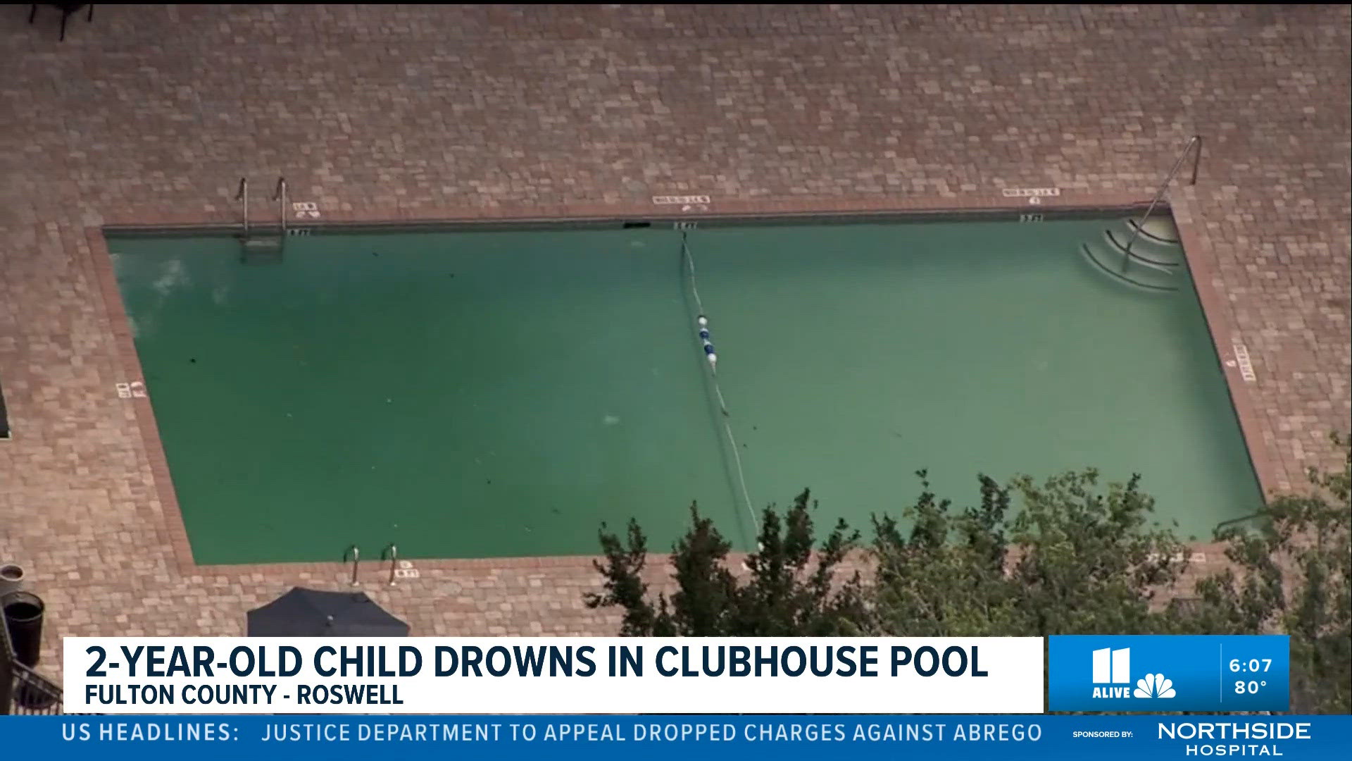 2-year-old drowns in clubhouse pool in Roswell