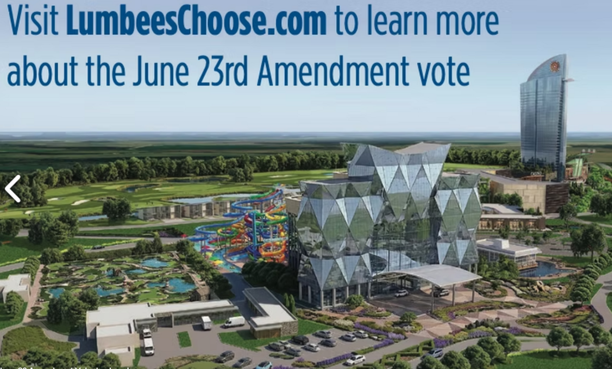 Lumbee tribe's vote today decides path on gaming, casino on Interstate 95