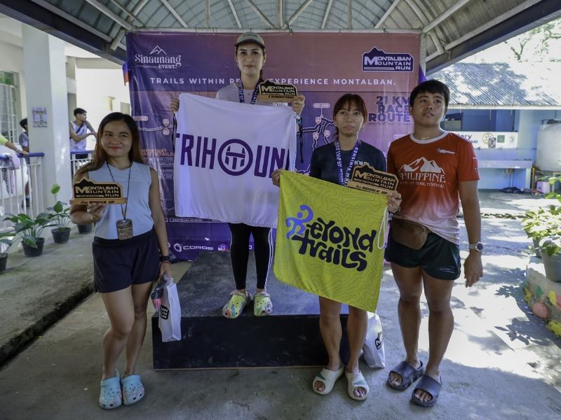 Demaisip banners Montalban Mountain Run Series leg 1 winners