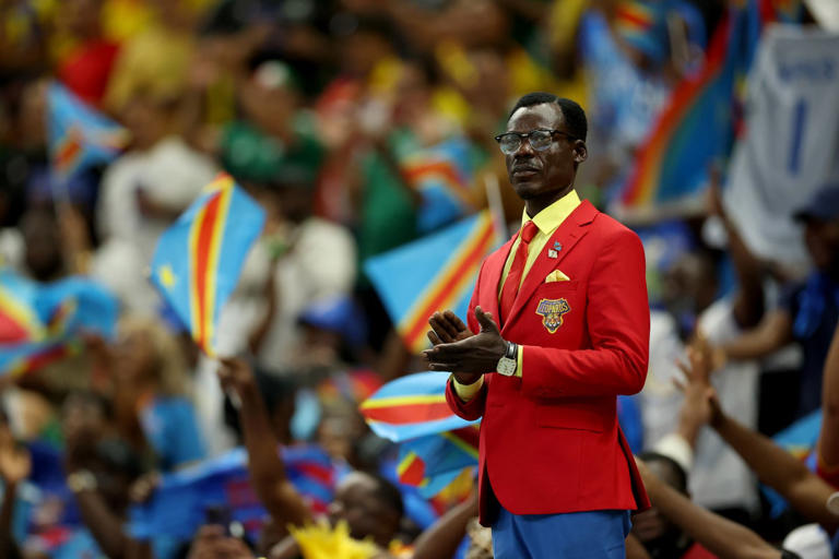 DR Congo fan ‘Lumumba’ becomes World Cup star in the stands