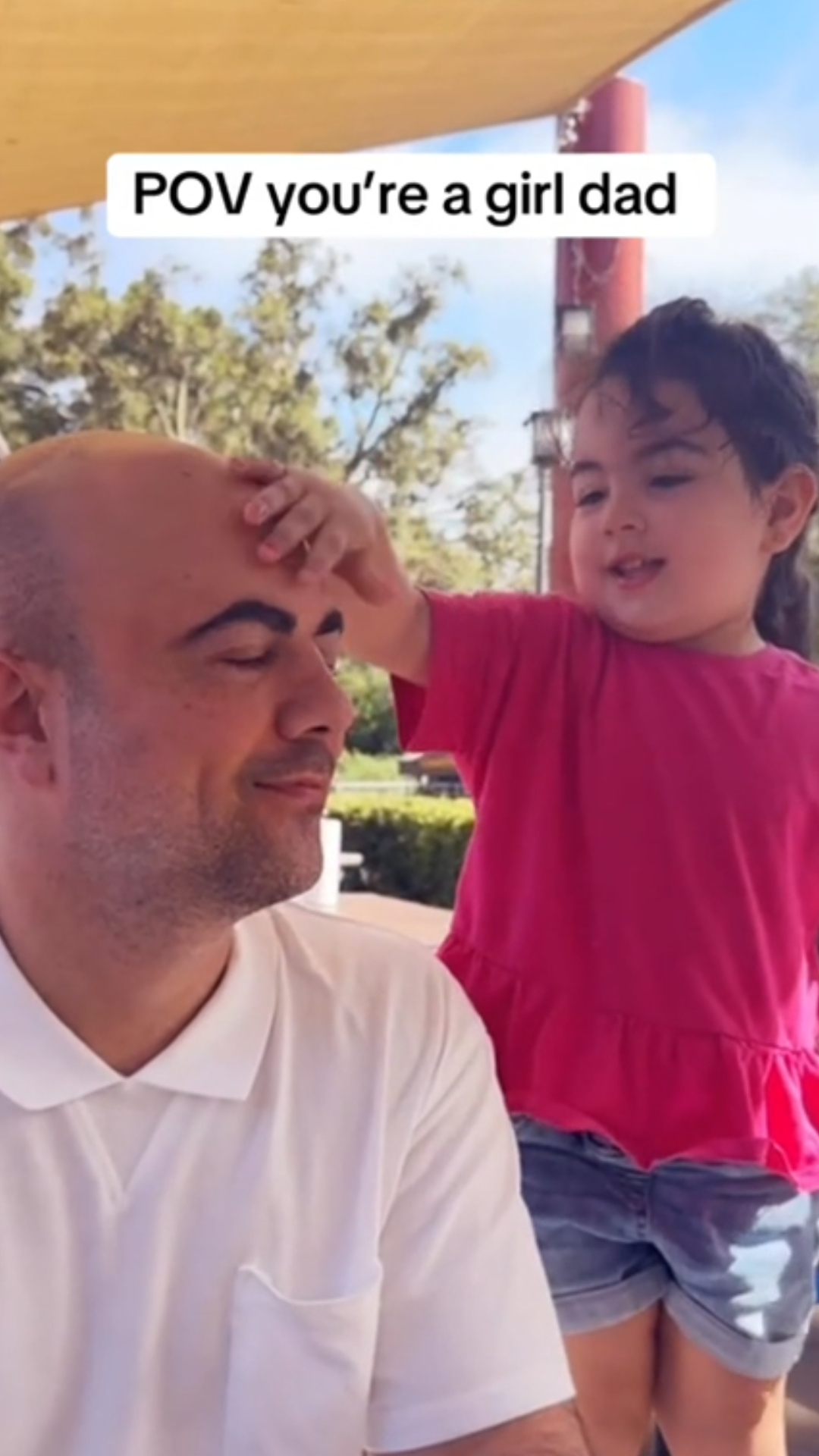 How a toddler’s clever talking skills won everyone over
