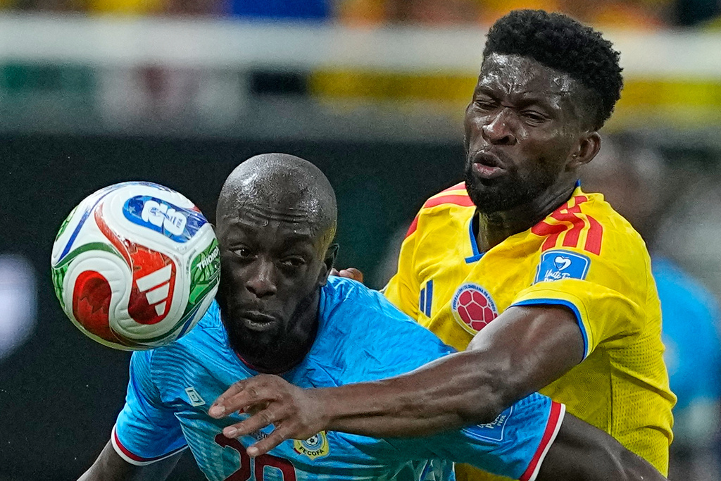 Colombia segrare mot Kongo-Kinshasa