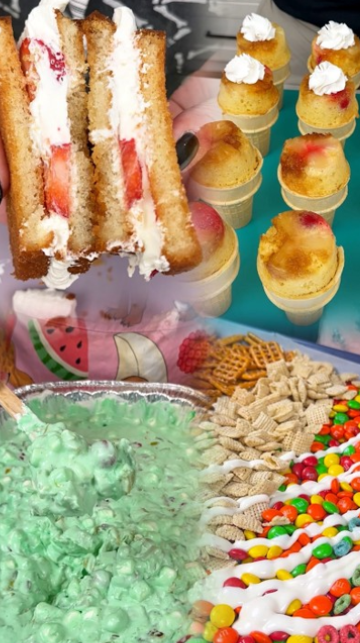Easy homemade summer snacks and sweet treats