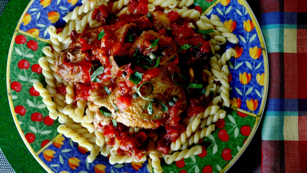 Chicken cacciatore from history to your table