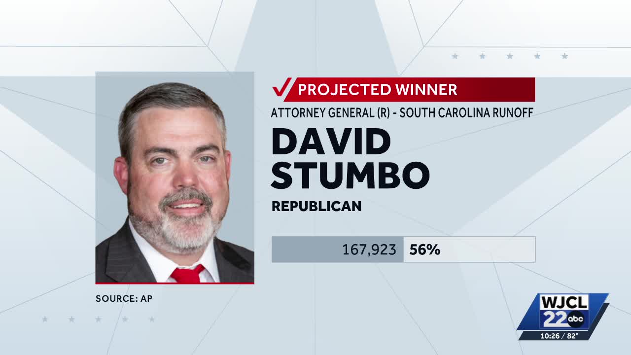 Stumbo wins GOP nomination for South Carolina attorney general