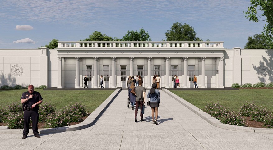 Exclusive: White House visitor screening facility gets major redesign ...