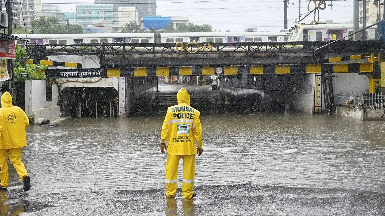 Andheri subway closed after severe waterlogging as heavy rain lashes Mumbai
