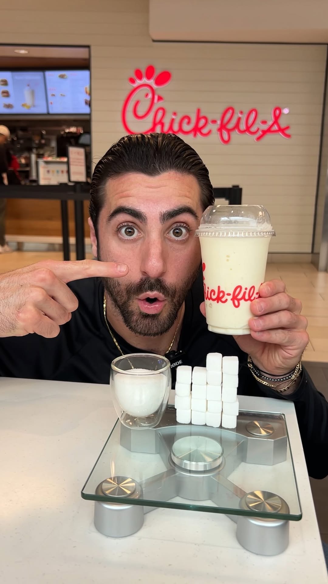 So much sugar in a small frosted lemonade