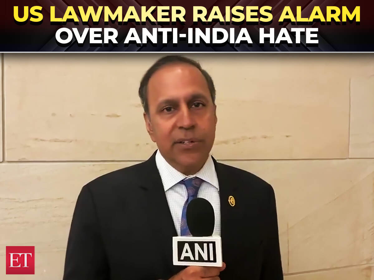 'Stand up against bigotry...': Congressman Krishnamoorthi flags ...