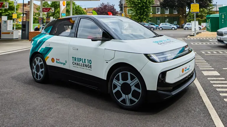 Shell reveals ultra-efficient Triple 10 Challenge EV prototype