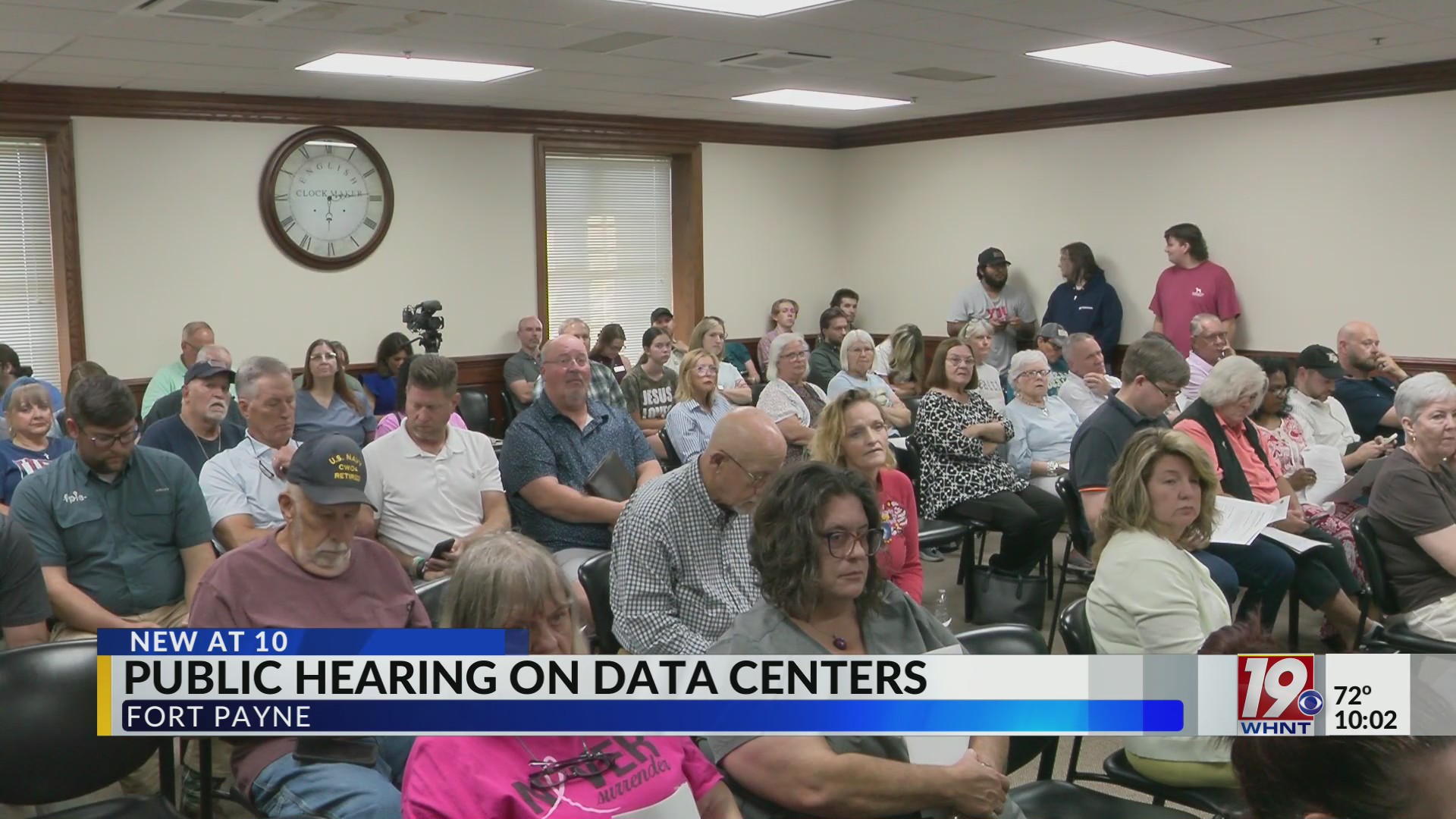 Fort Payne holds data center public hearing | June 23, 2025 | News 19 ...