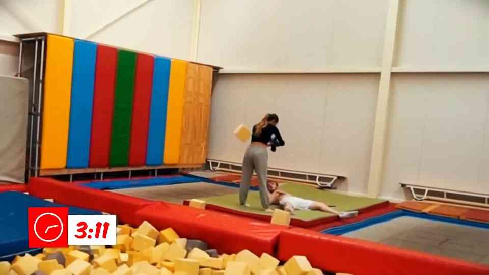 One v one one thousand dollar gymnastics battle challenge