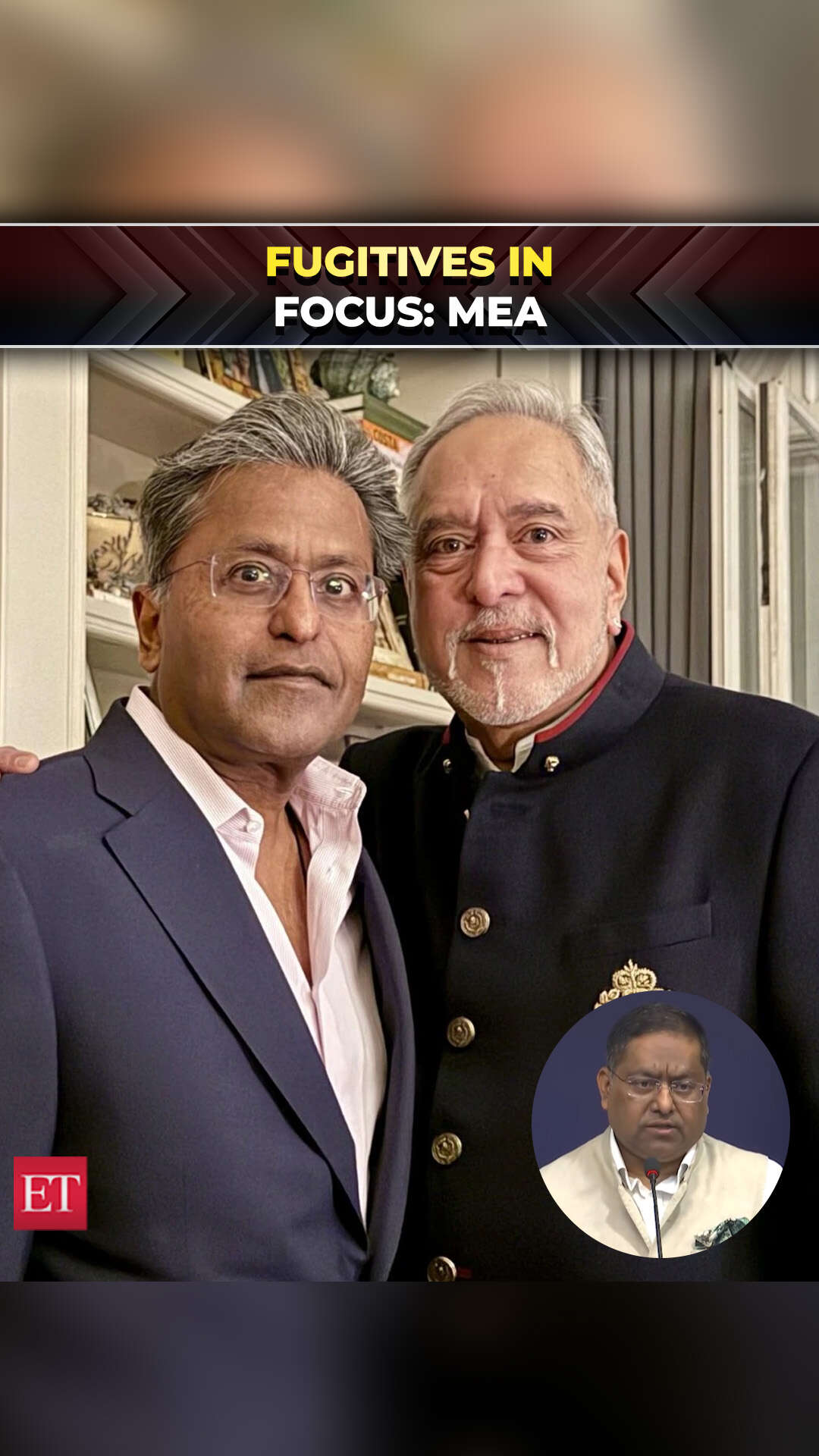 Legal proceedings underway, says MEA on fugitives Lalit Modi & Vijay Mallya