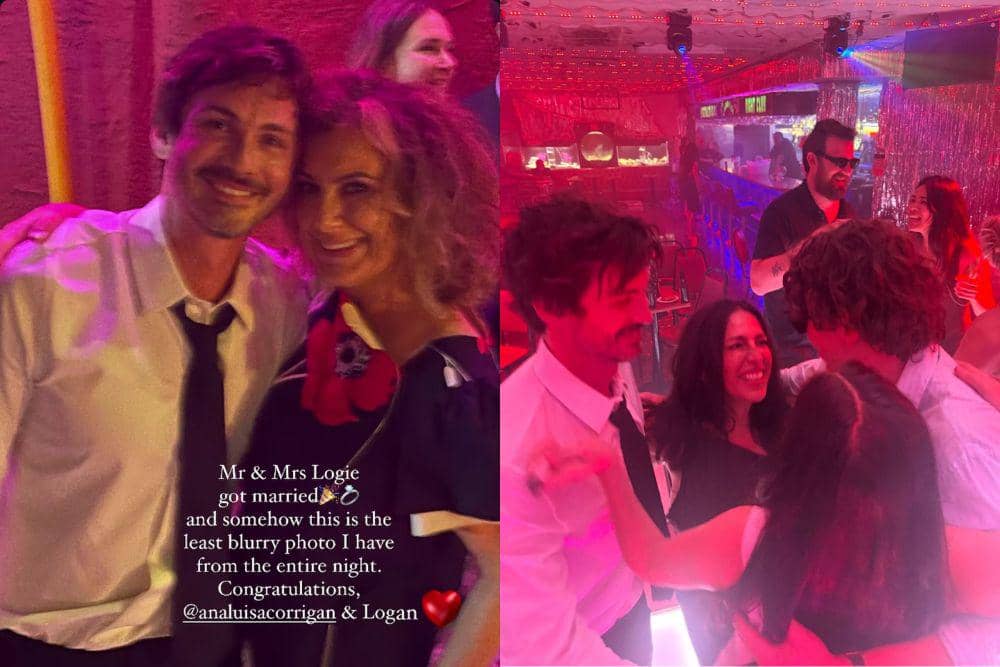 6 tahun pacaran, Logan Lerman dan Ana Corrigan menikah