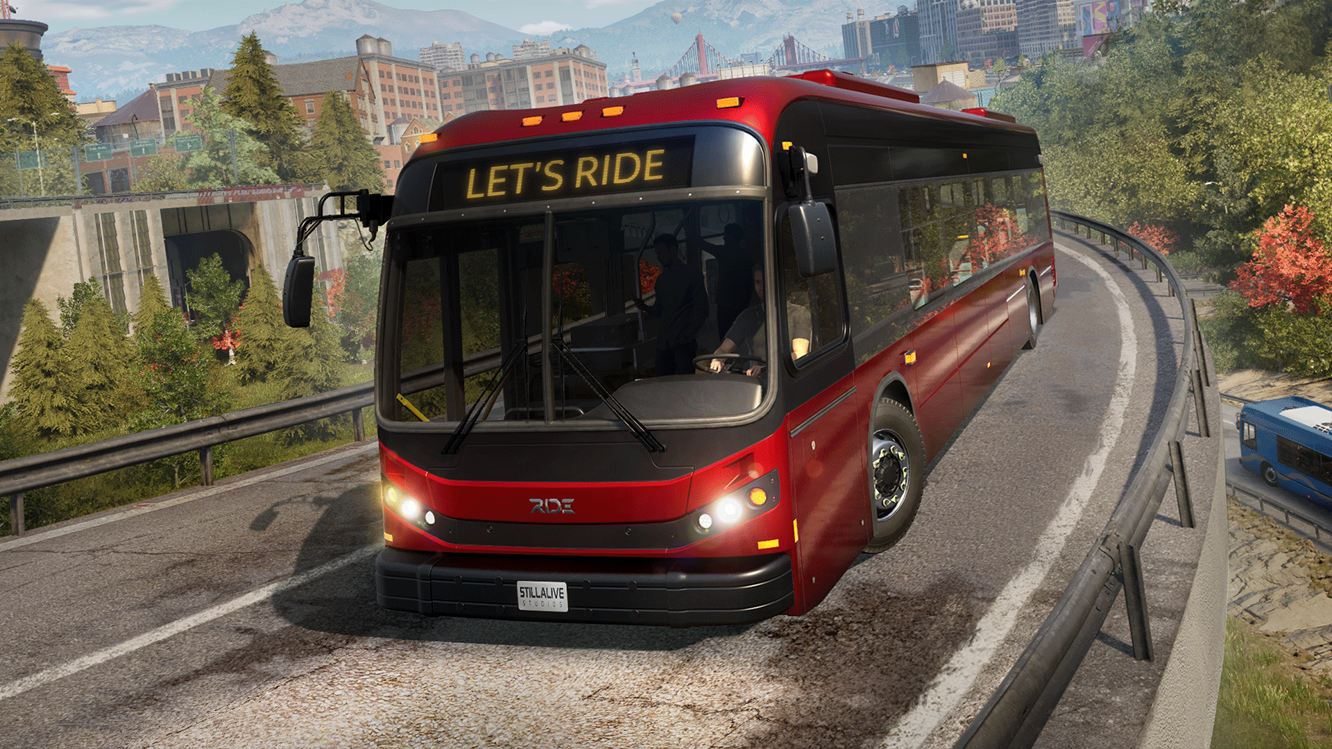Bus Bound - Official 'Let's Ride!' bus pack DLC trailer