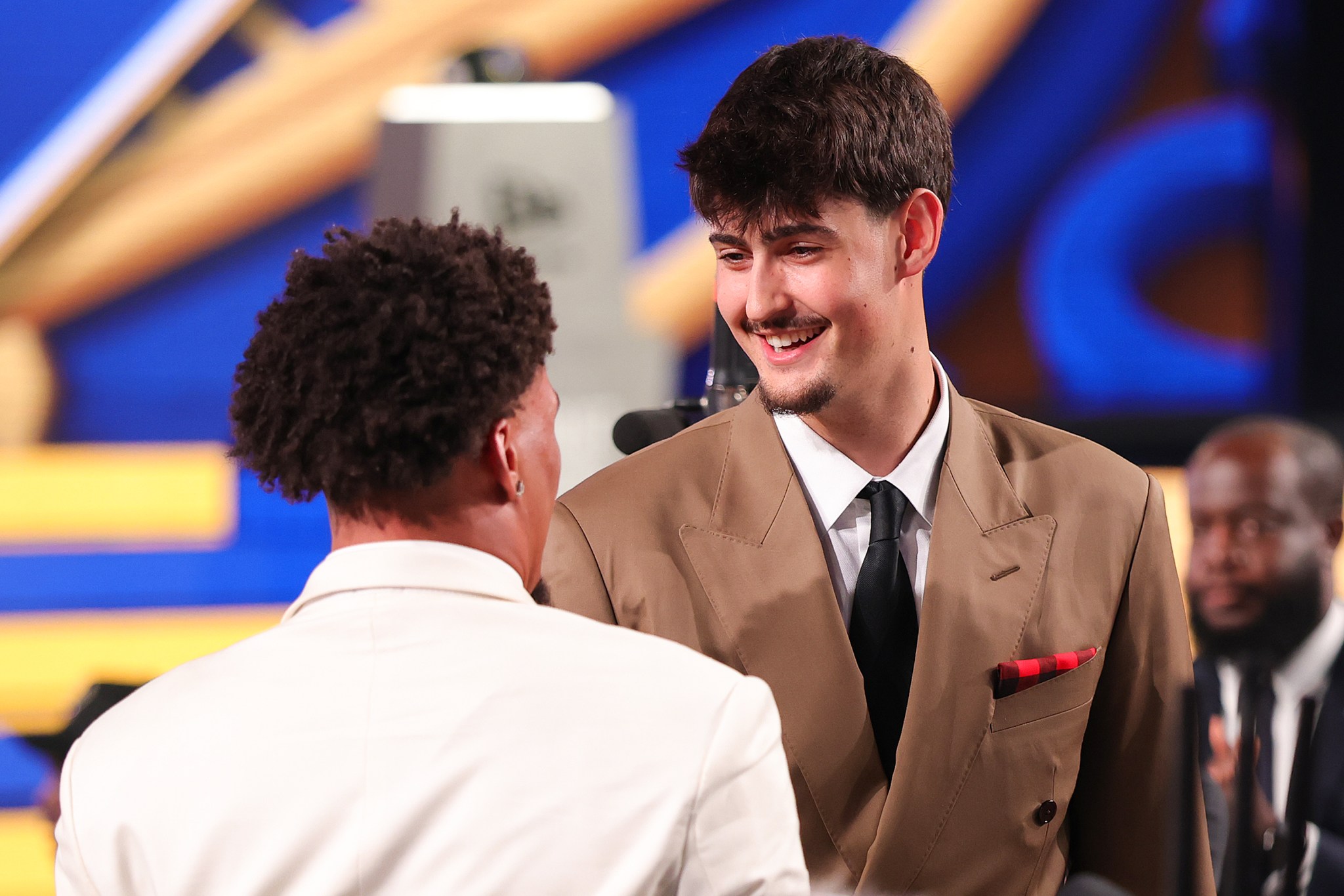 Mavericks coach Dusty May has strong reaction to Thunder drafting Aday Mara