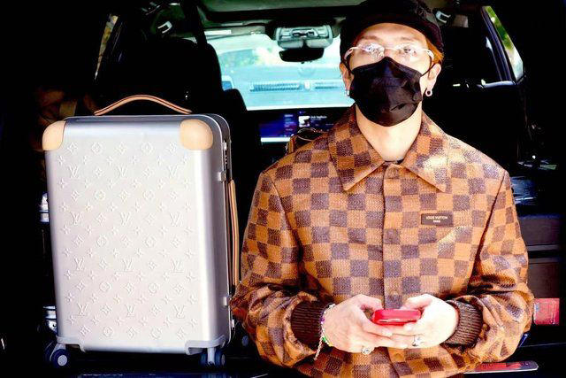 Jackson Wang attends Louis Vuitton men’s spring-summer 2027 show in Paris