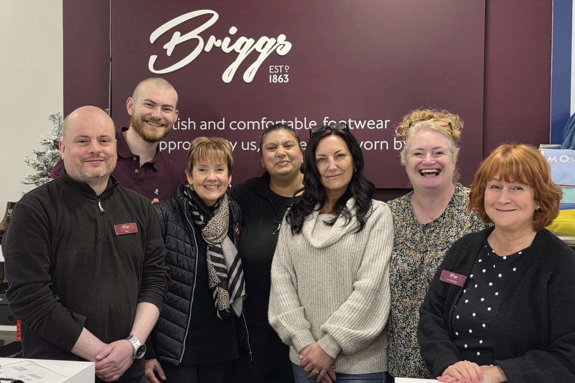 Morecambe family shoe business celebrates matriarch Mary Powney’s 90th ...