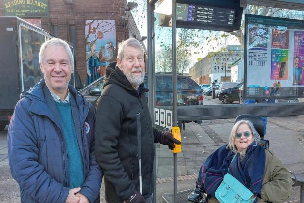 Request for bus shelter at stop where passengers are forced to stand ...