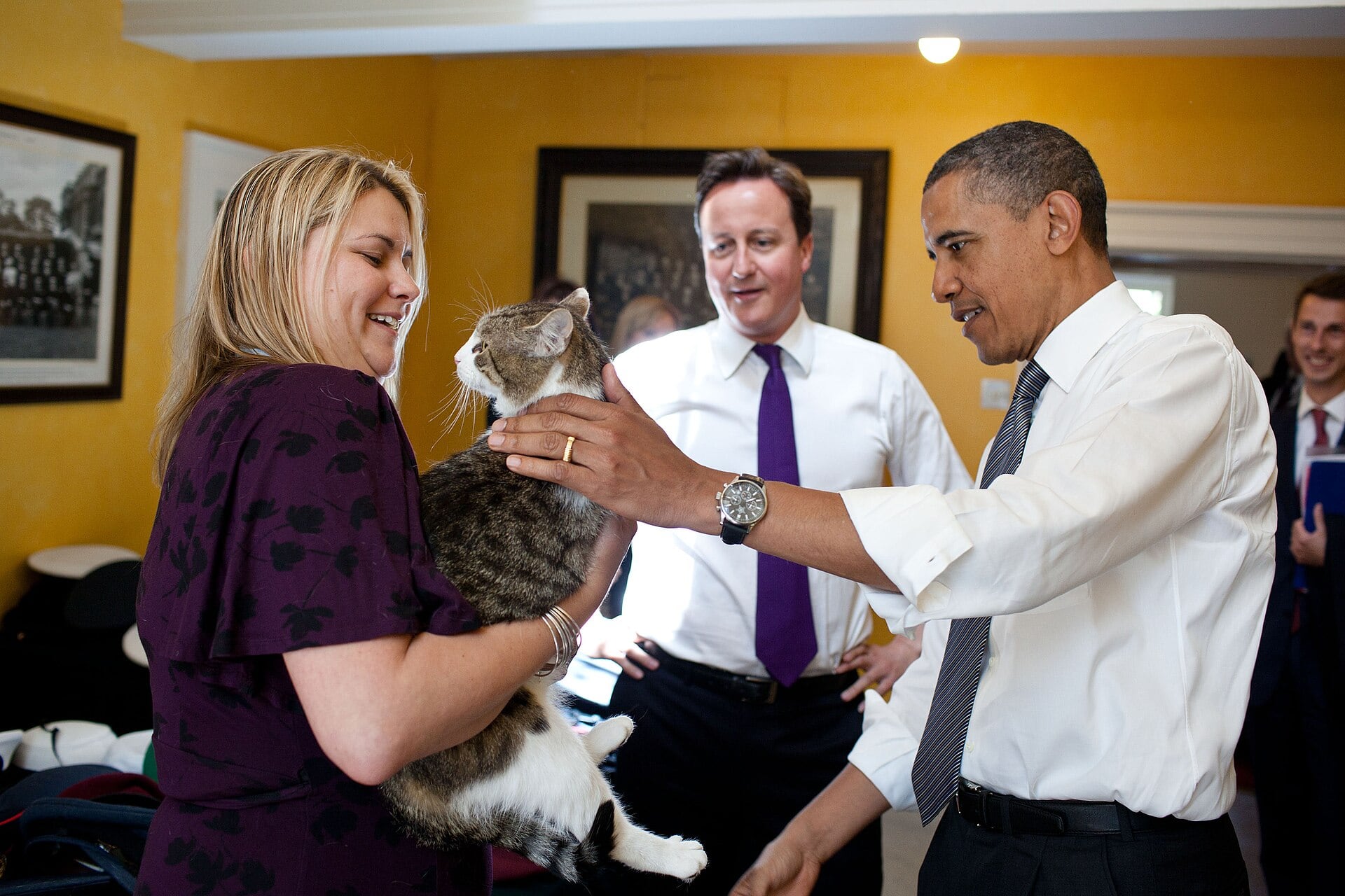UK's chief mouser Larry faces seventh prime minister