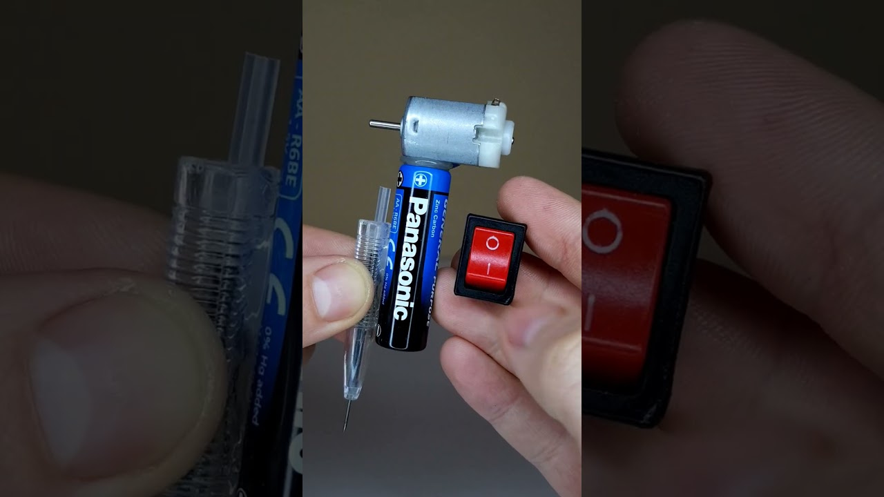 Mini tattoo machine with your own hands
