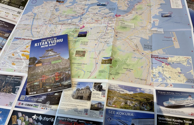 Kitakyushu in western Japan launches its first English-language tourist map