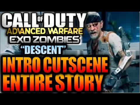 COD Advanced Warfare Exo-Zombies Descent entire storyline intro ...