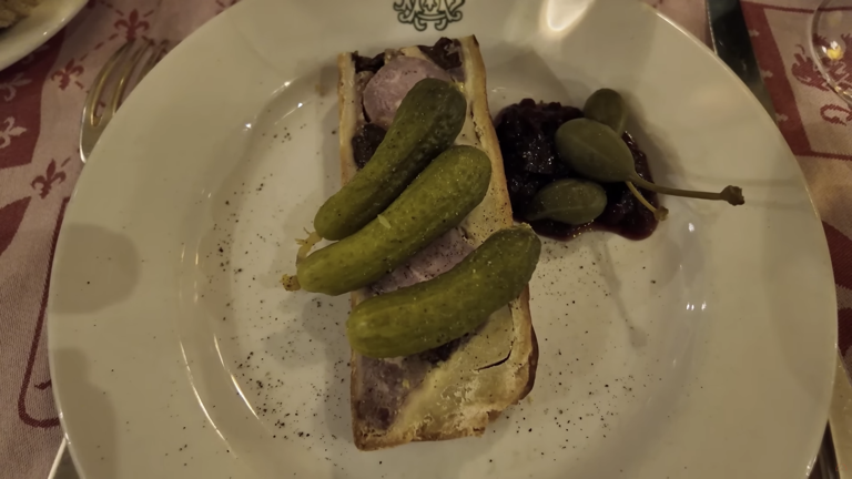 A traditional Paris bistro experience near the Eiffel Tower showcasing ...