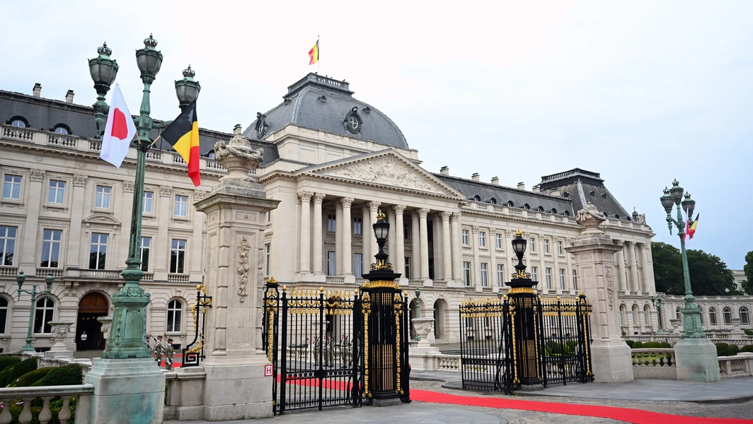 Belgian royals host Japanese emperor and empress at state banquet
