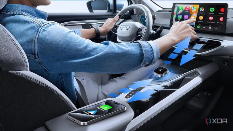 This 2-in-1 wireless Android Auto and CarPlay adapter is 30% off for ...