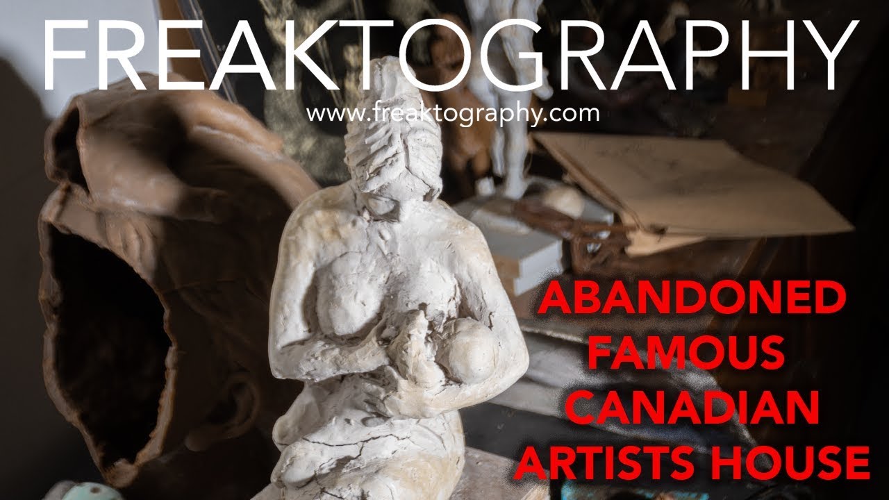 Inside the Abandoned Mansion of a Famous Sculpture Artist