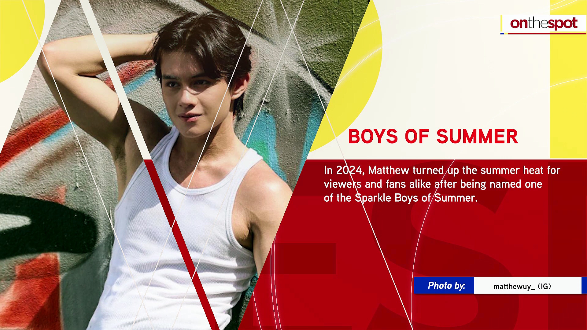 On the spot: Matthew Uy's hottest and most striking photos you need to see