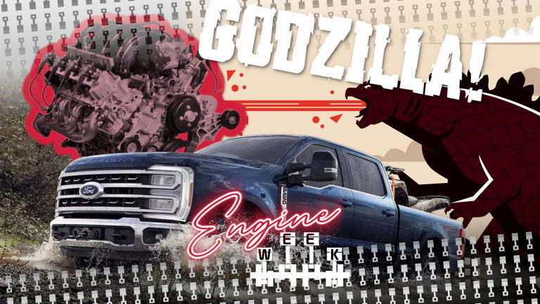 Ford's 7.3L Godzilla V8 engine proves that size matters