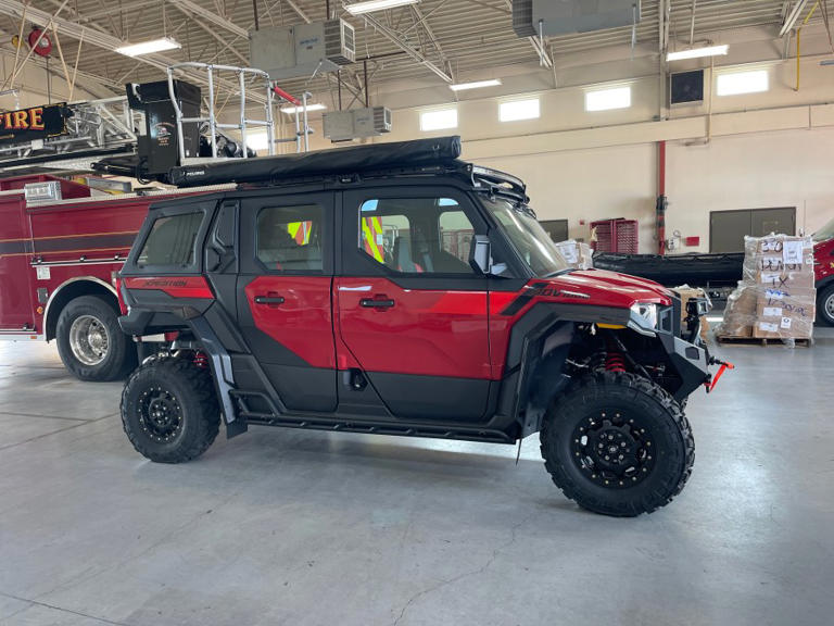 Specialized UTVs to help crews fight border-hopping fires