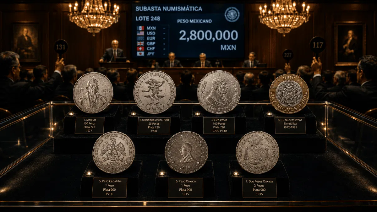 7 monedas de circulación común que podrían valer más de lo que imaginas