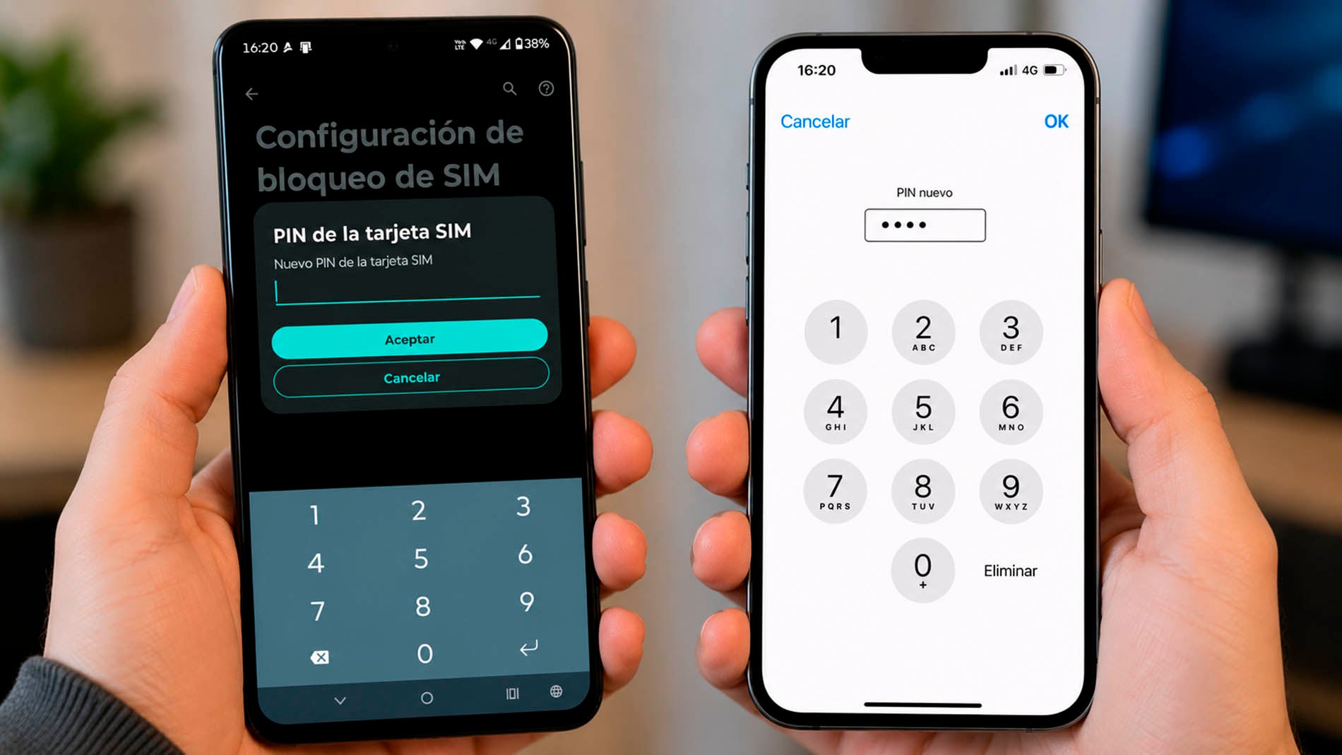 Cómo cambiar el PIN de la SIM en Android y en iPhone paso a paso