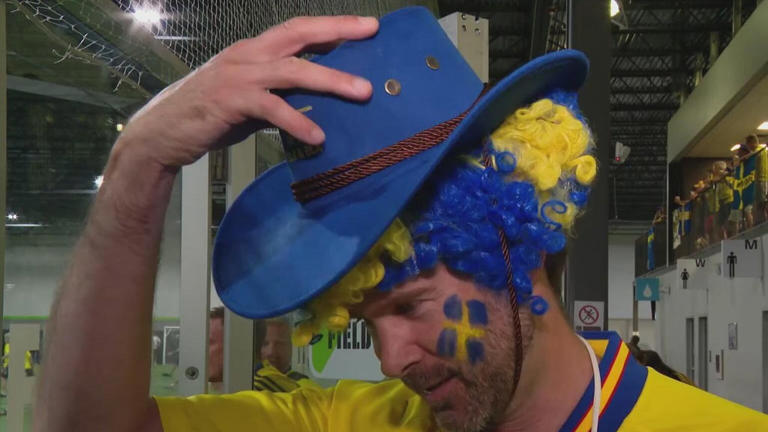 Sweden fans kick off World Cup spirit in Frisco ahead of Japan match