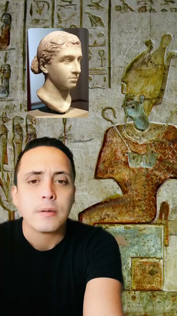 Cleopatra y su irresistible atractivo. #historia #nescritor #cleopatr...
