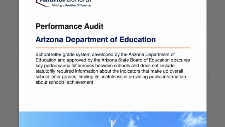 Arizona school grading system faces major reform after state audit ...