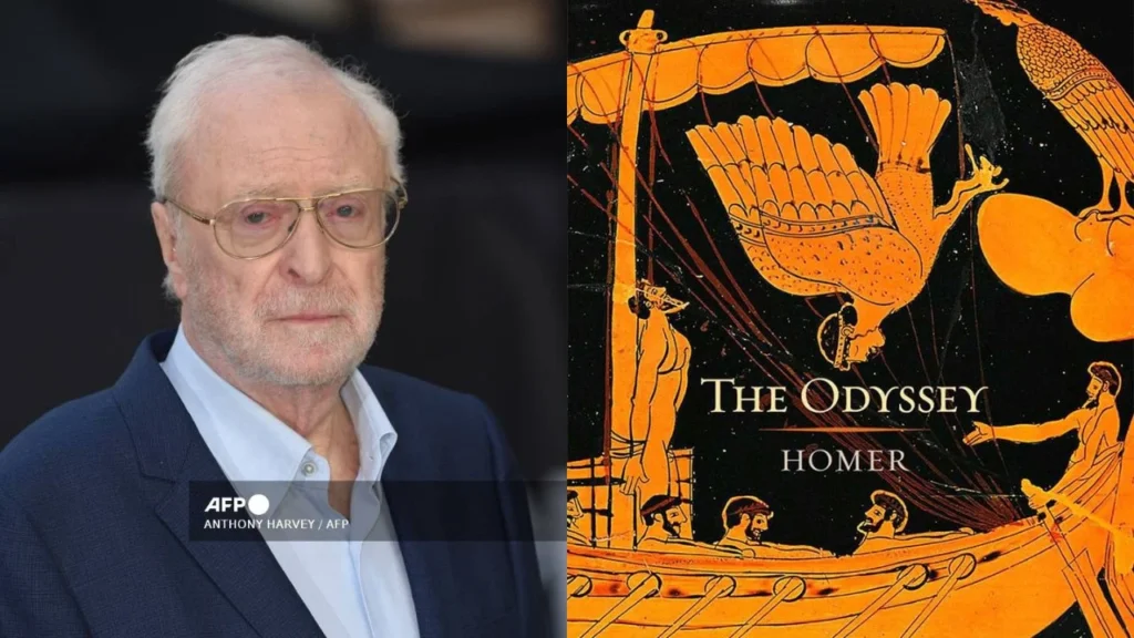 Michael Caine cede su voz para un audiolibro de 'La odisea' narrado con IA