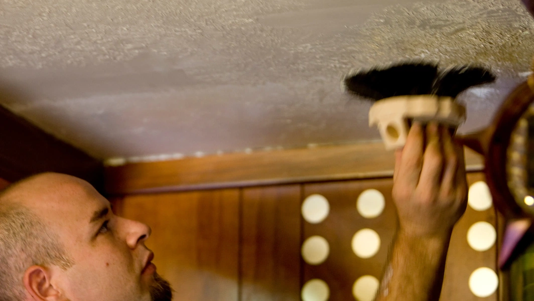 Popcorn ceilings: From mid-century staple to retro revival