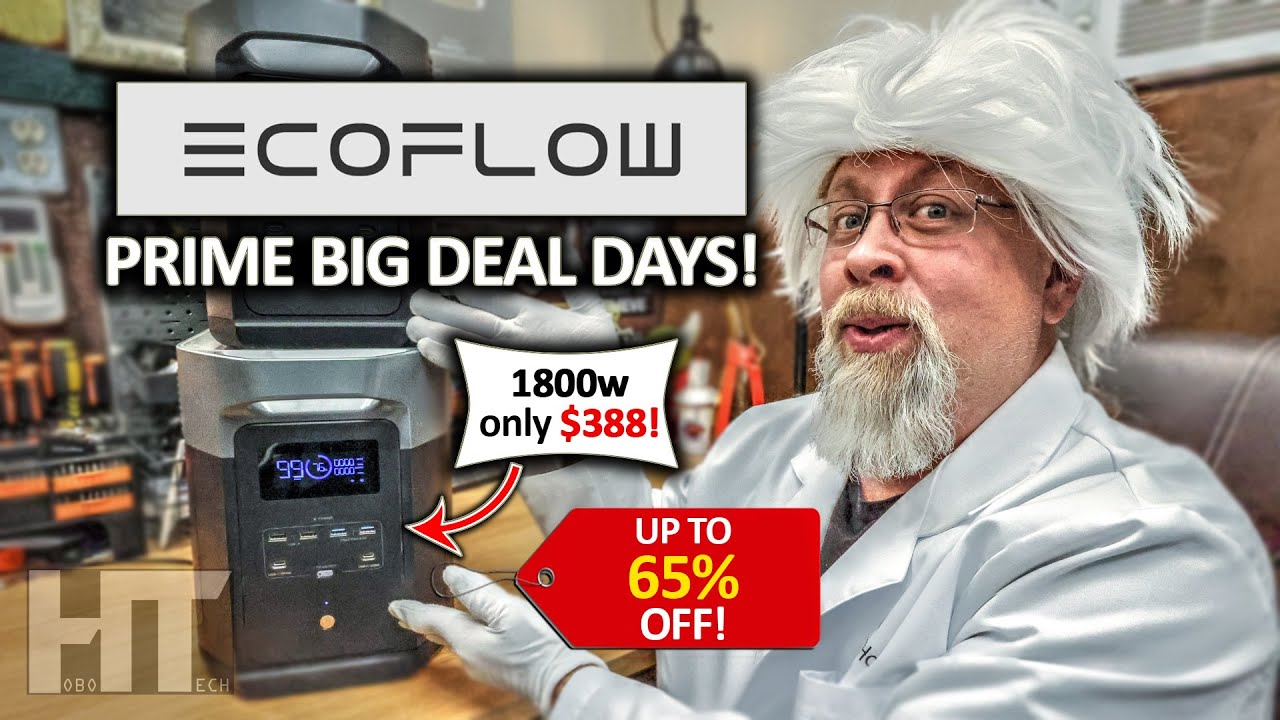 ECOFLOW | Amazon Prime Big Deal Days sale on solar power stations