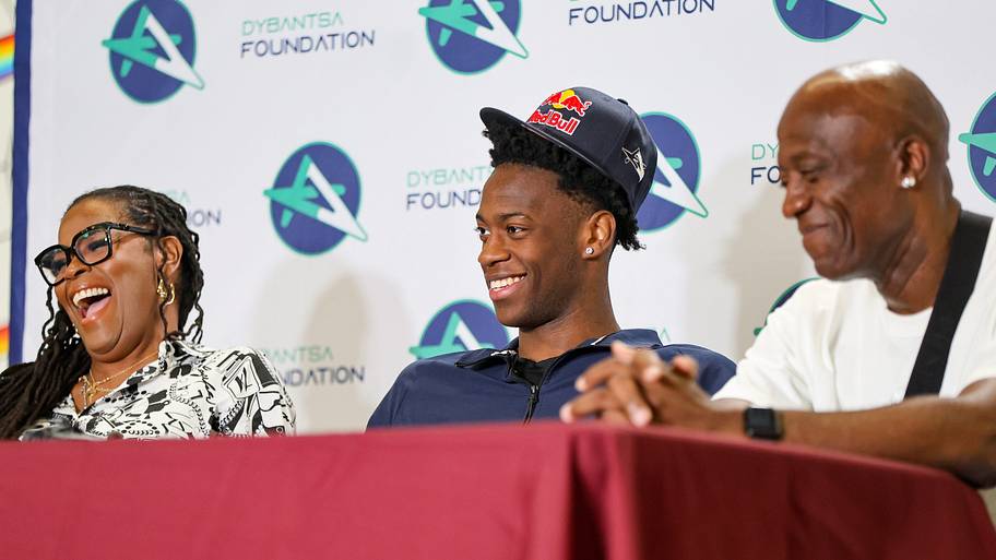 AJ Dybantsa's explanation for going by his full name at the NBA Draft ...
