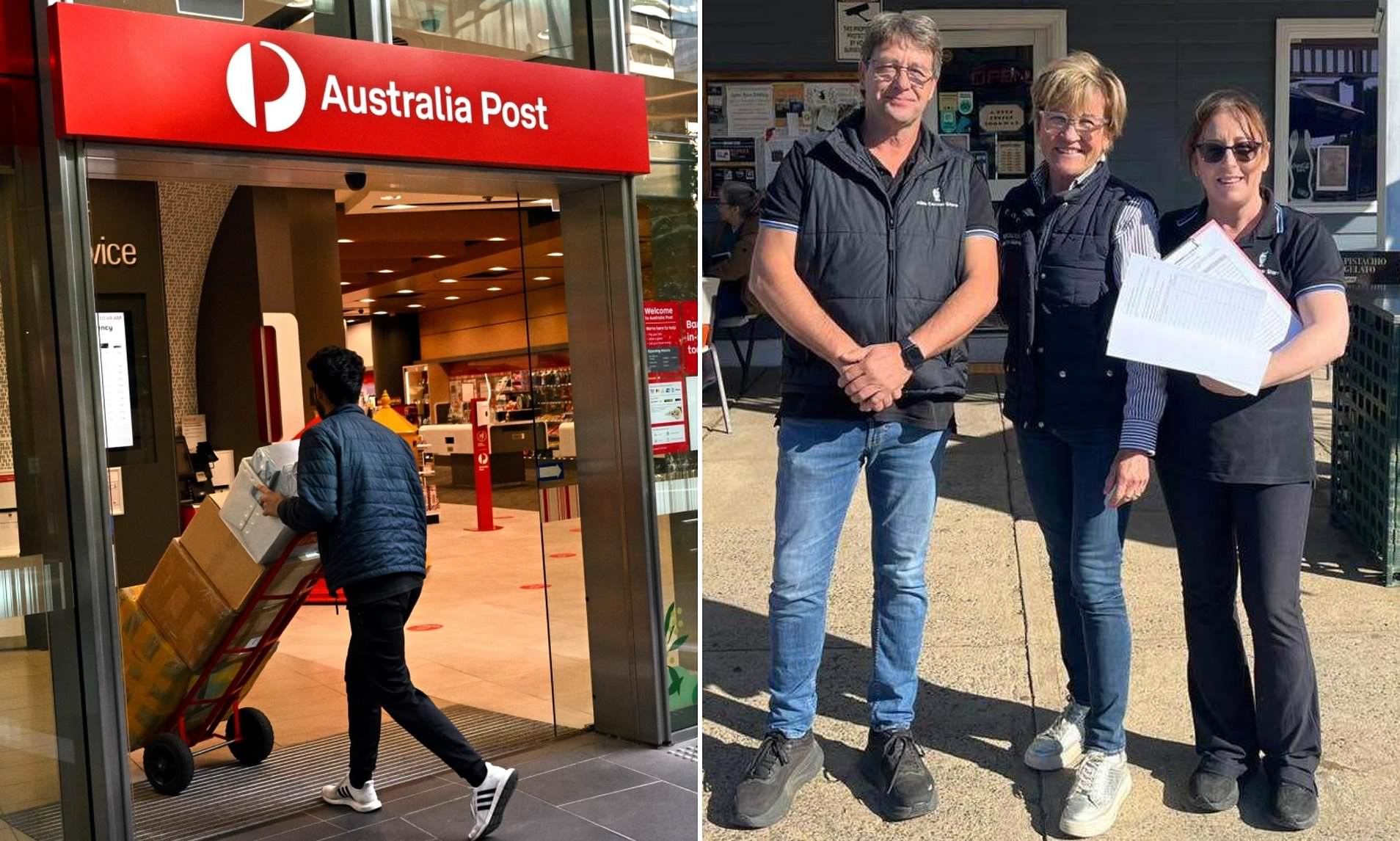 Small town fights back after Australia Post abandoned their community